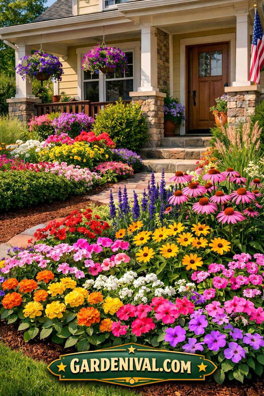 15 Flower Garden Ideas That Look Professionally Designed - Gardenival