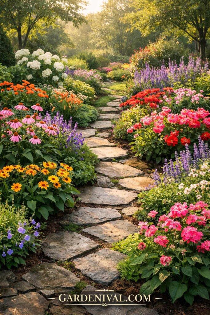 15 Flower Garden Ideas That Look Professionally Designed - Gardenival
